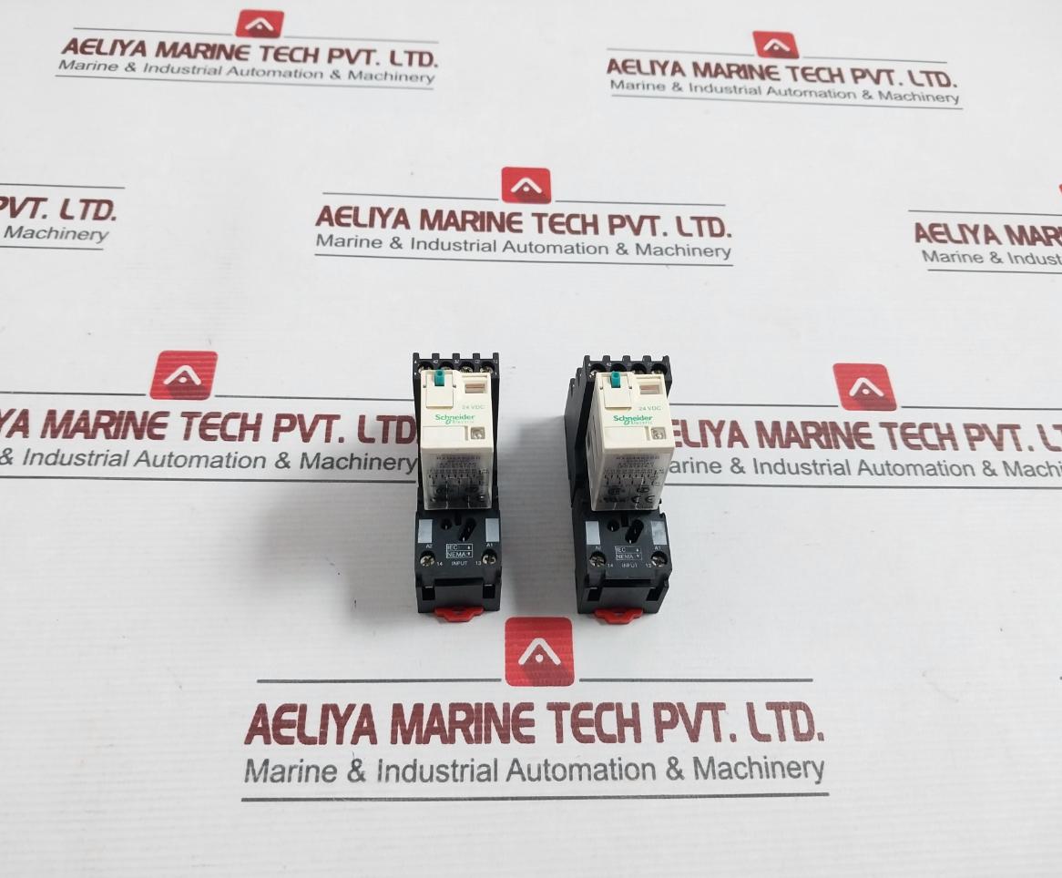 Schneider Electric Rxm4Ab2Bd Plug-in Control Relay - Aeliya Marine Tech