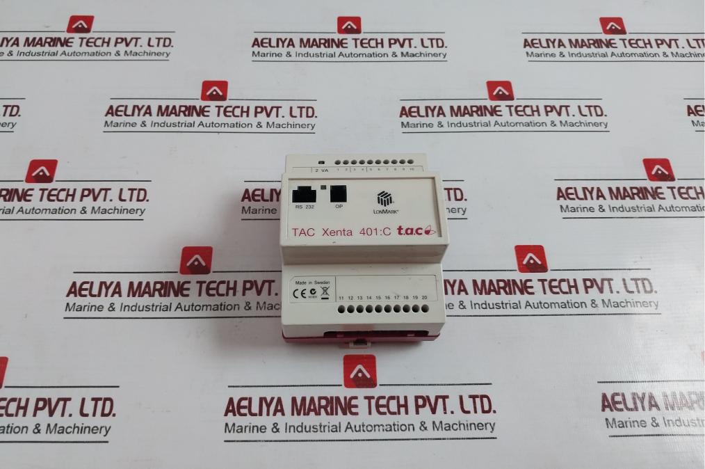 SCHNEIDER ELECTRIC TAC XENTA 401:C Programmable Controller 2VA 24VAC ...