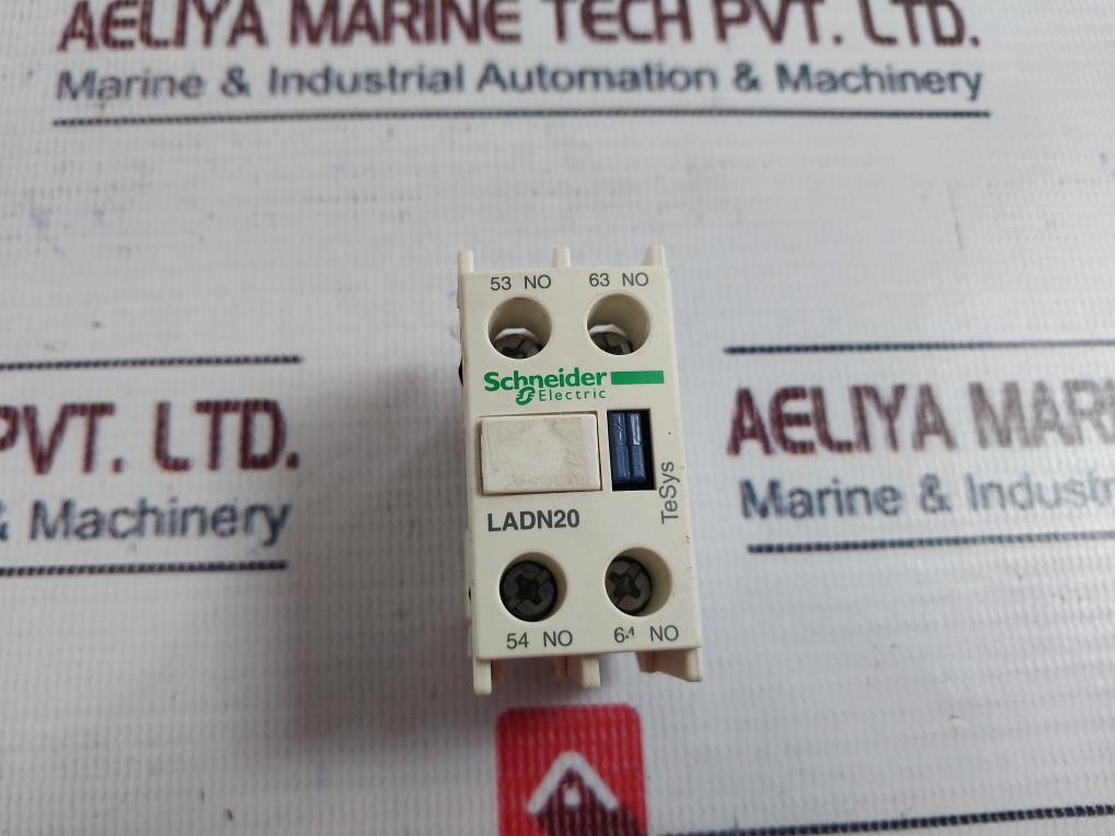 Schneider Electric/ Telemecanique Ladn20 Auxiliary Contact Block 690V ...