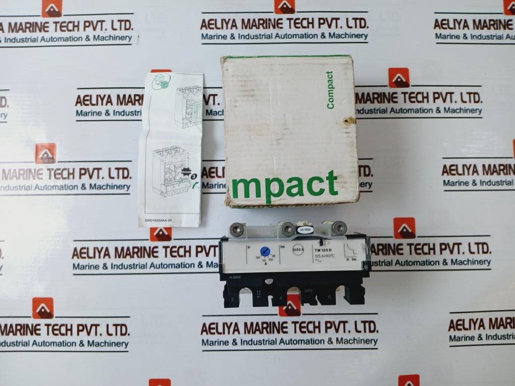 Schneider Electric Tm 125 D Compact Nsx160/250 Circuit Breaker – Aeliya ...
