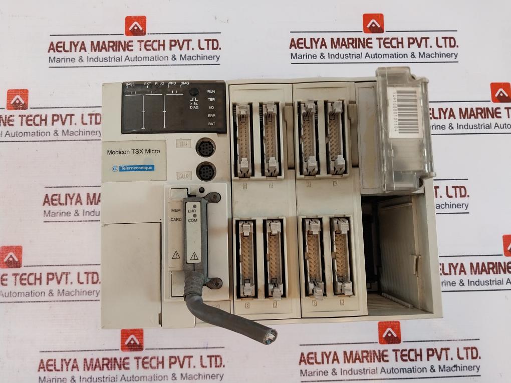 Schneider Electric Tsx 3721 Dc Micro Modular Base Controller Tsx372110 ...