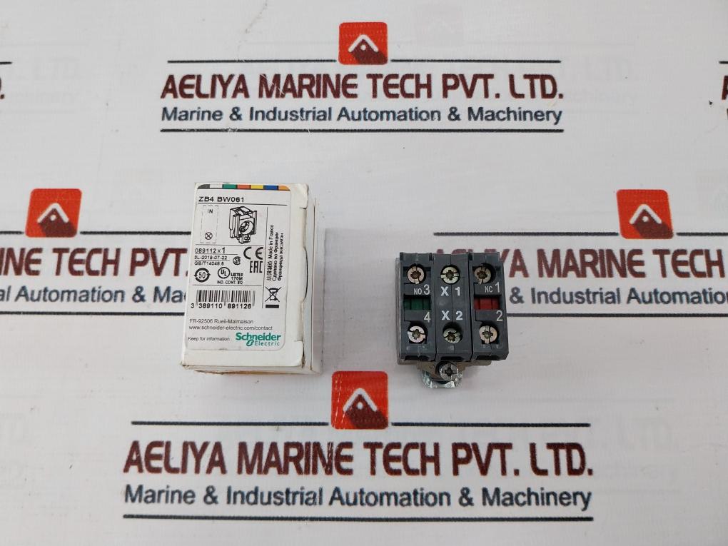 Schneider Electric Zbe-101 Contact Block Zb4 Bw061 – Aeliya Marine Tech®