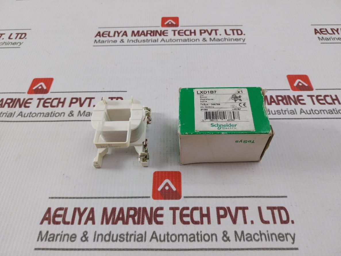 Schneider Lxd1B7 Tesys Contactor Coil 24V 50/60Hz – Aeliya Marine Tech