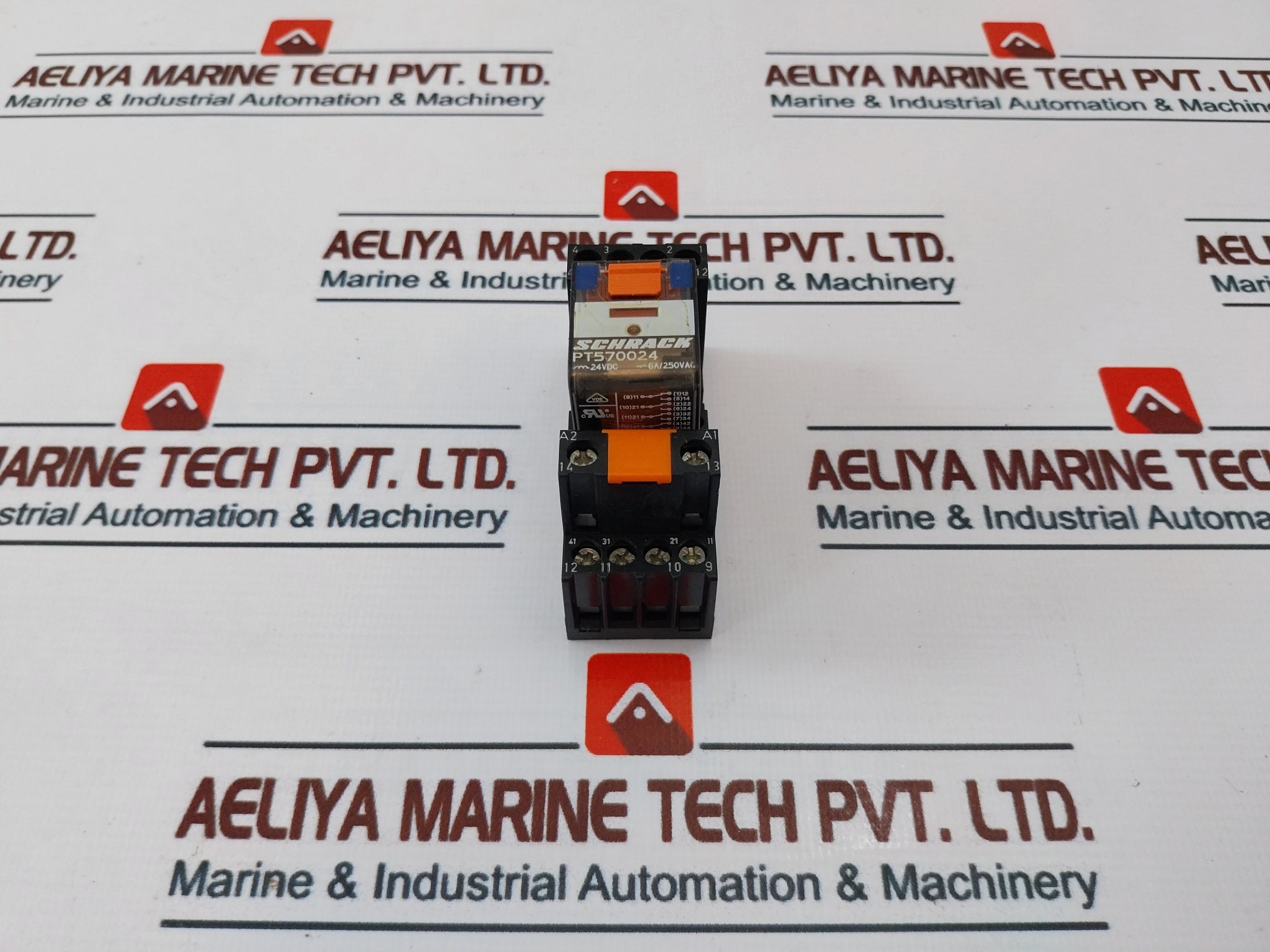 Schrack Pt570024 Relay With Zg 78700 Socket 24Vdc – Aeliya Marine Tech