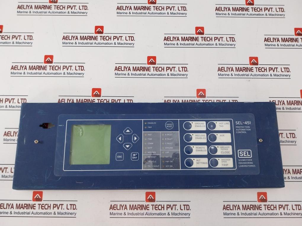 Schweitzer Engineering Laboratories Sel-451 Protection Automation Cont ...
