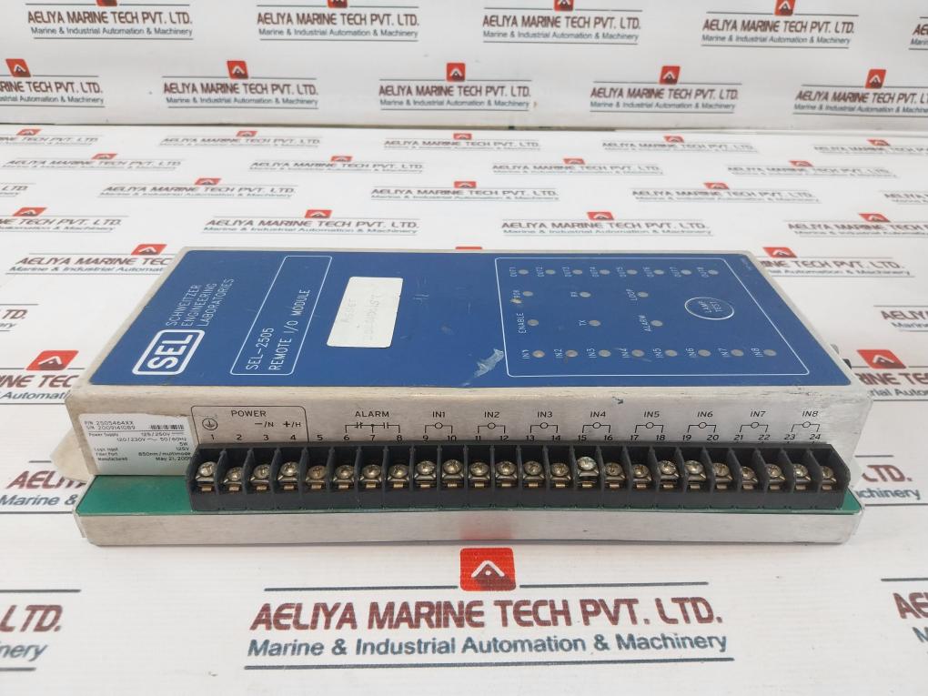Schweitzer Sel-2505 Remote I/O Module 2505464Xx – Aeliya Marine Tech
