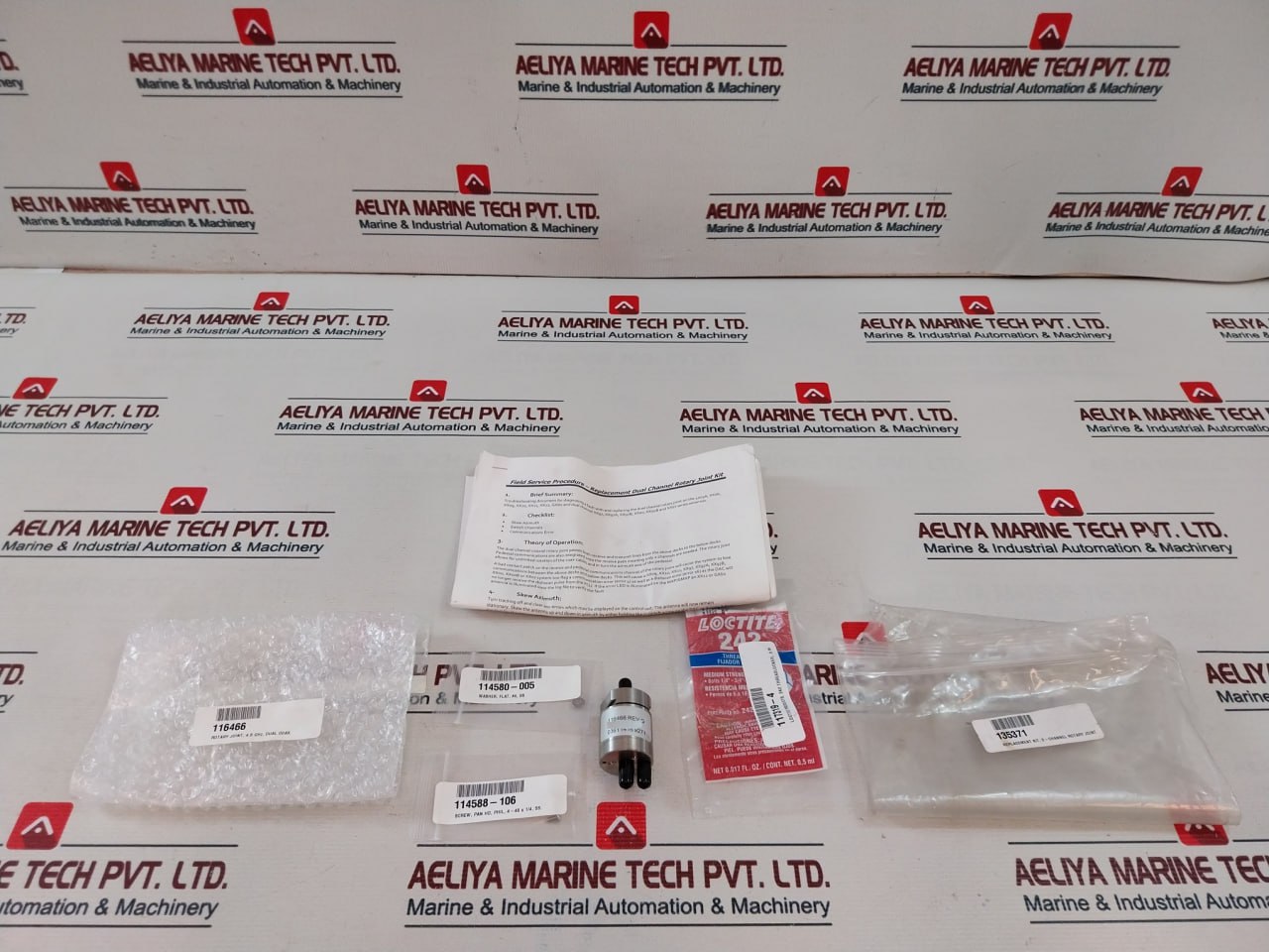 Sea Tel 135371 2-channel Rotary Joint Replacement Kit – Aeliya Marine Tech