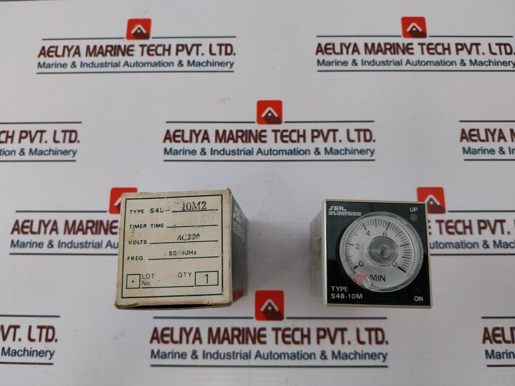 Seil Electron S48-10M2 Timer S48-10M, Ac220V 50/60Hz – Aeliya Marine Tech
