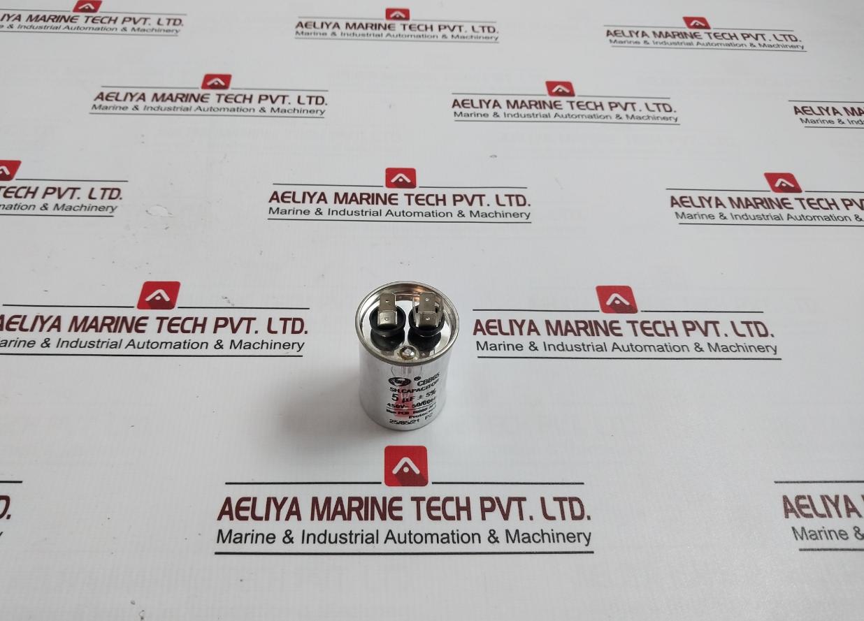 Senju Cbb65 Capacitor Non Pcb 10000 Afc 450V~50/60Hz – Aeliya Marine Tech