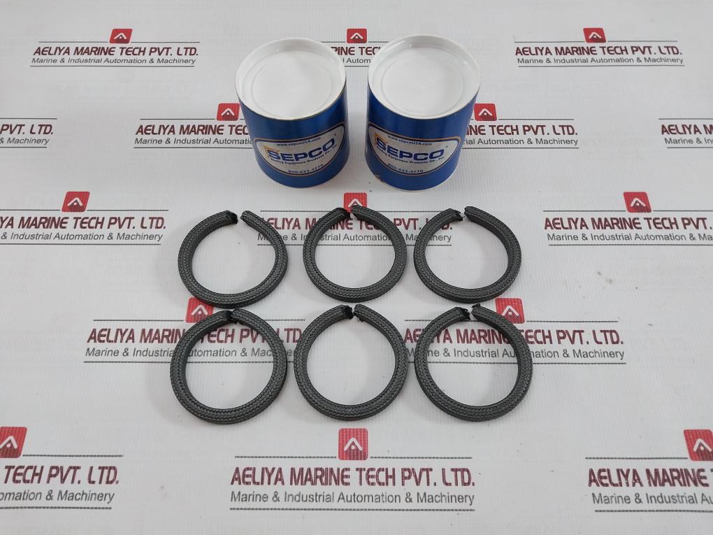 Sepco Ml4002 Fiber Compression Packing 2625X3.375X.375 (1 Set = 6 Pcs ...