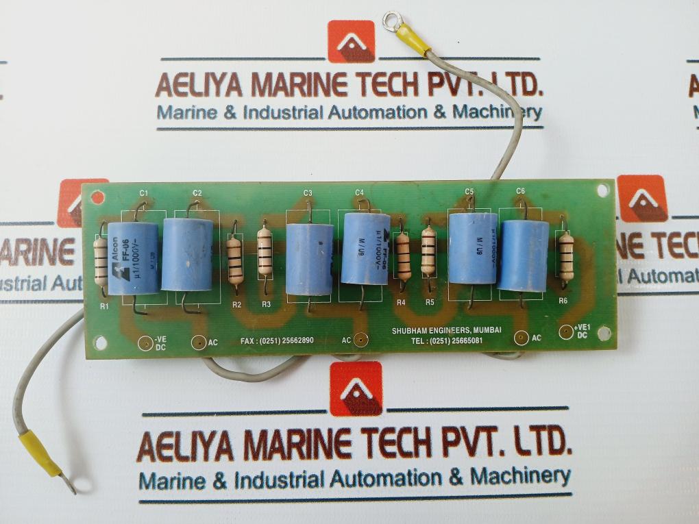 Shubham Engineers FF-06 Capacitor PCB Card – Aeliya Marine Tech