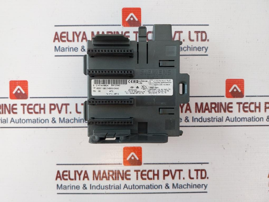 Siemens 1P 6Es7 195-7Hb00-0Xa0 Bus Module Kcc-rem-s49-et200 – Aeliya ...