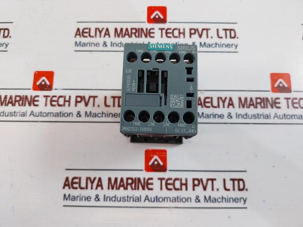 Siemens 3Rh2122-1Vb40 Contactor Relay G/191030 10A 240V Ac – Aeliya ...