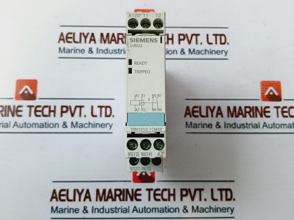 Siemens 3Rn1010-1Cm00 Thermistor Motor Protection Relay Iec/En 60947-8 ...