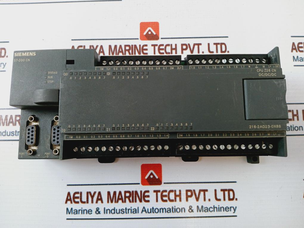Siemens 6Es7 216-2Ad23-0Xb8 Compact Unit Power Supply Cpu 226 Cn ...