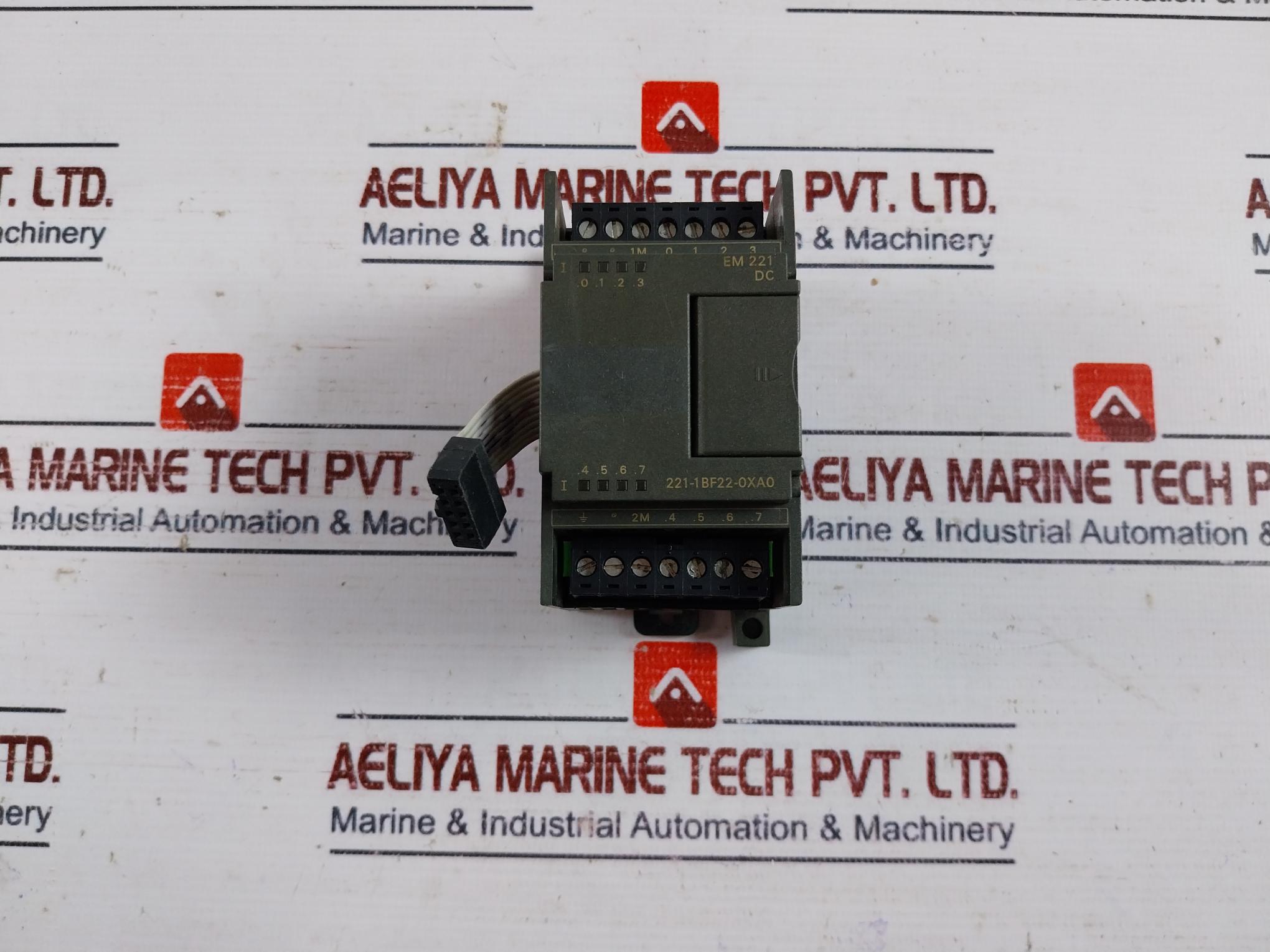 Siemens 6ES7 221-1BF22-0XA0 Digital Input Module EM221 8 DI 24Vdc 15-3 ...