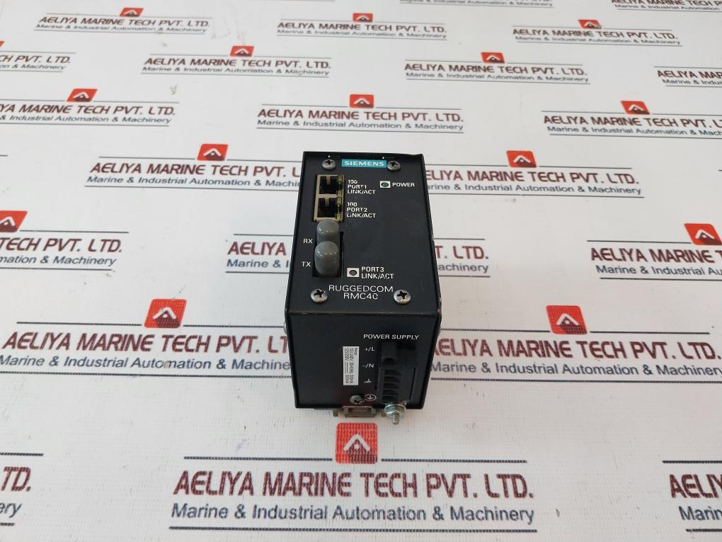Siemens Rmc40-hi-mt00-xx Managed Ethernet Switch 50-60Hz 100-240V ...