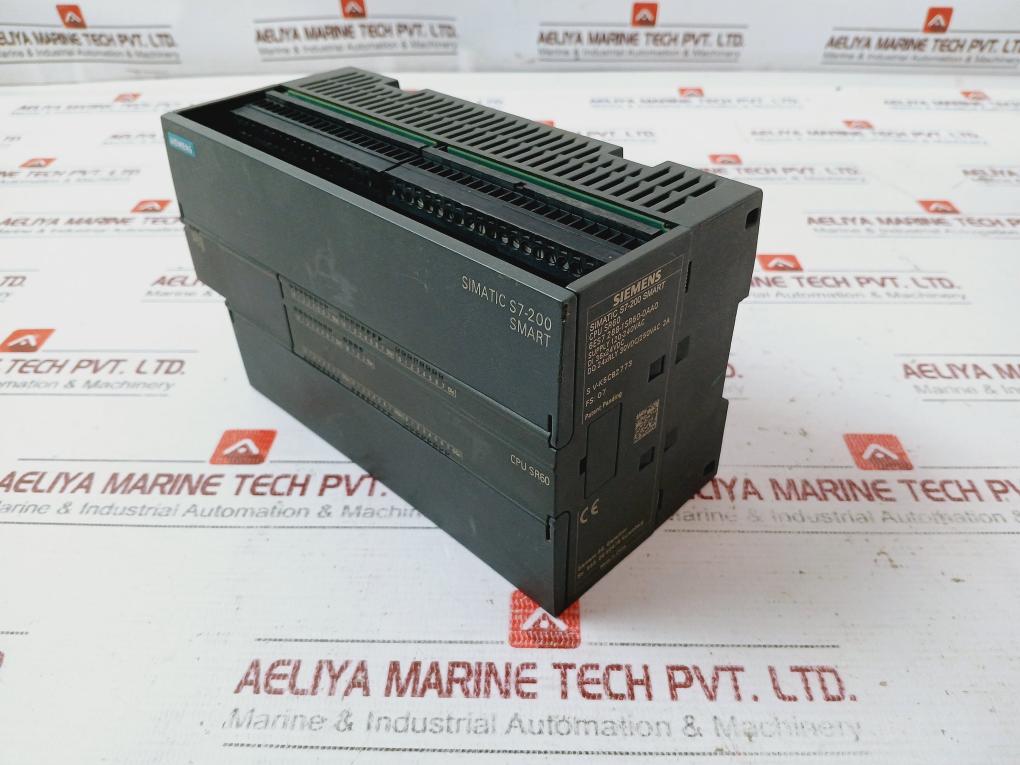Siemens Simatic S7-200 Smart 6Es7 288-1Sr60-0Aa0 Cpu Unit Sr60 120-240 – Aeliya Marine Tech