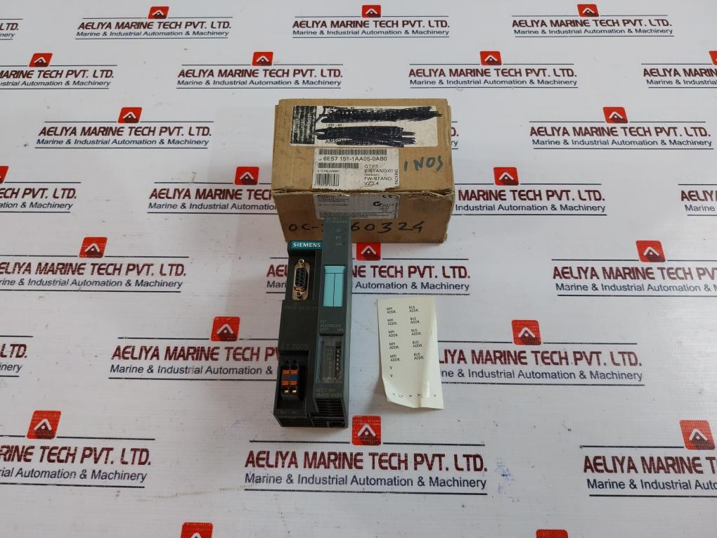 Siemens Simatic S7 6Es7 151-1Aa05-0Ab0 Interface Module Im151-1 Standa ...