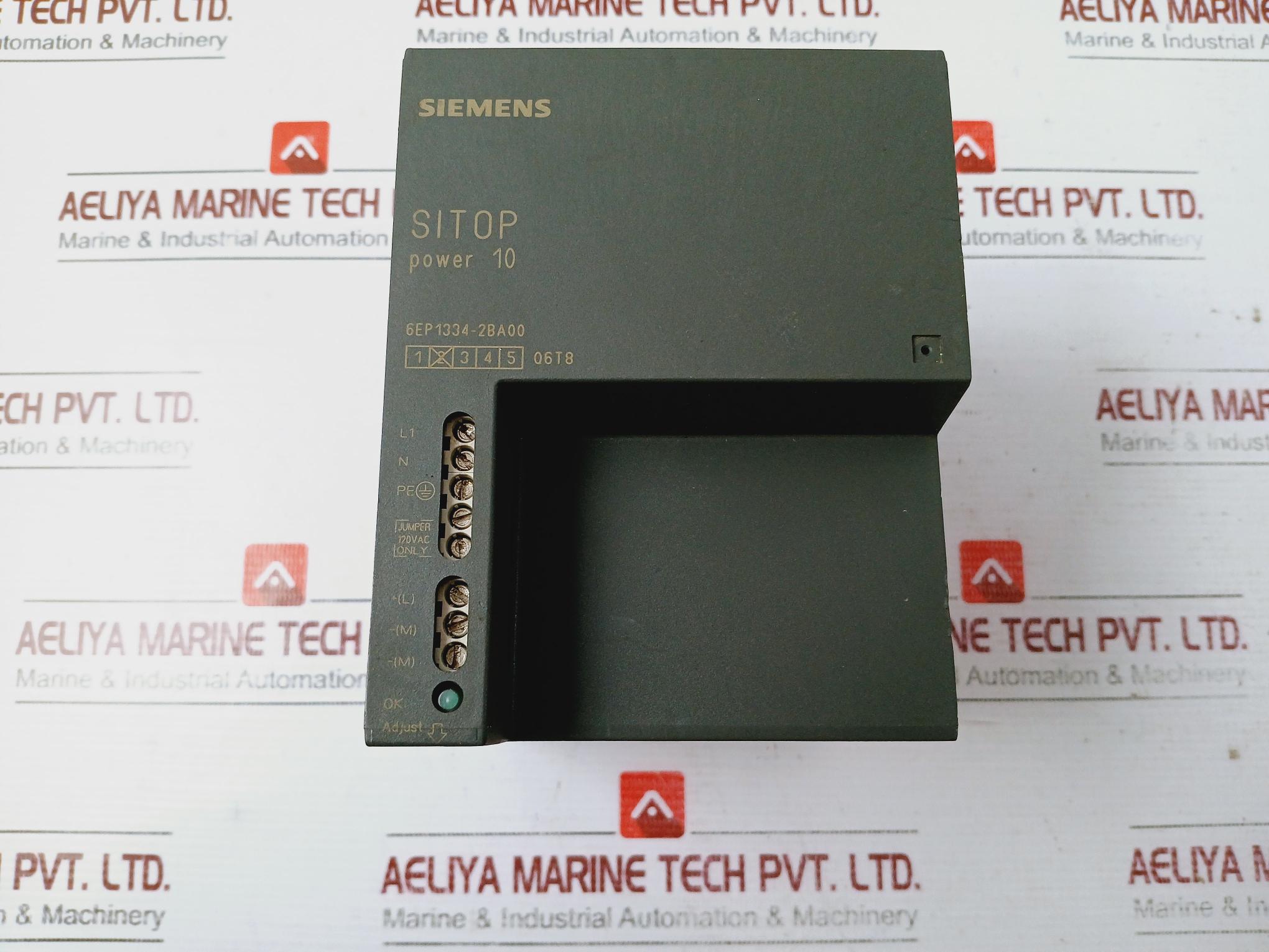 Siemens Sitop Power 10 6ep1334-2ba00 Power Supply Din 41752 – Aeliya ...