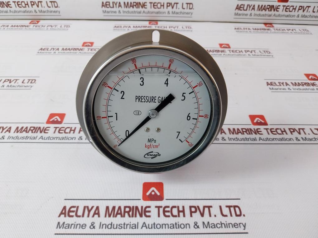Sigma Tech 0-7 Mpa Pressure Gauge – Aeliya Marine Tech