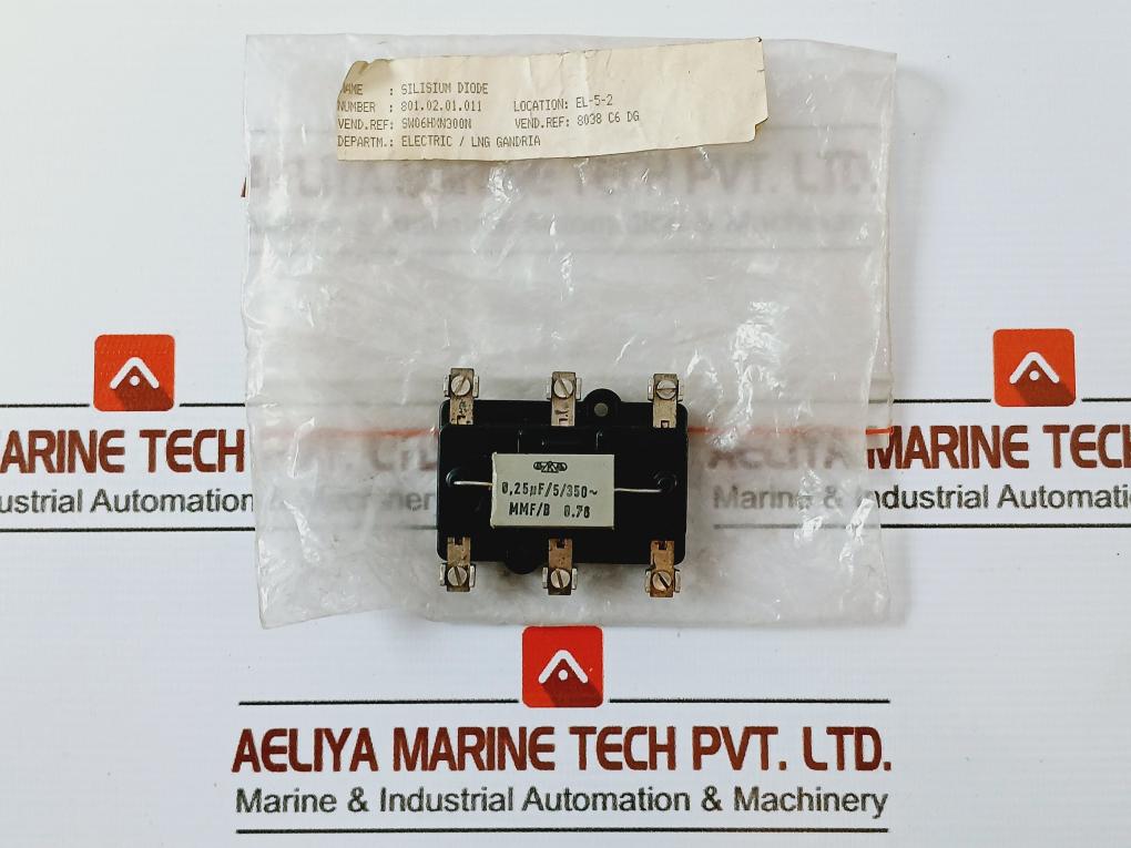 Silicon Diode Sw06hxn300n 8038 C6 Dg 801.02.01.011 – Aeliya Marine Tech
