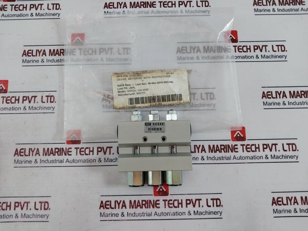 Skf 242-035.00 Device Metering With Restrictors 21021768 – Aeliya ...