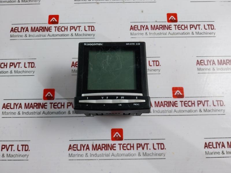 Socomec Multis L50 Digital Panel Meter 192J9120 – Aeliya Marine Tech