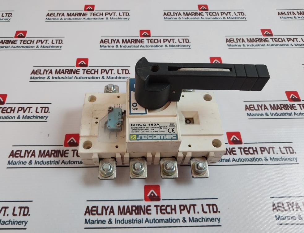 Socomec Sirco 160A Switch Disconnector 415V – Aeliya Marine Tech