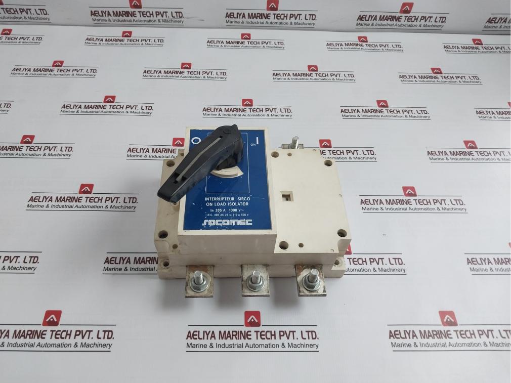 Socomec Sirco Pole Load Isolator Switch 355A 1000V~ 408 Ac 23 Ie 315A ...