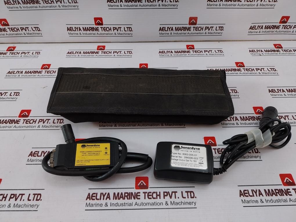 Sonardyne 7972-000-04-a,8063-005-01,Fw7556/18 Wsm Comms/Charger Set ...