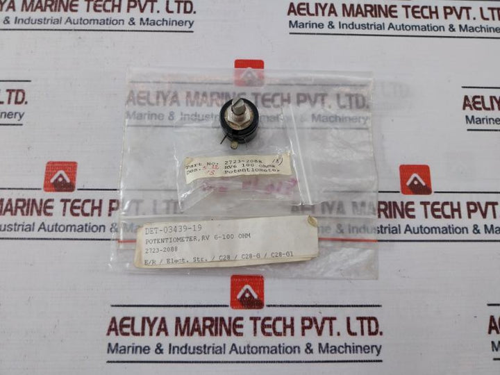 Spectrol Mwt-3-0-101 Potentiometer Rv6 100Ohm – Aeliya Marine Tech®