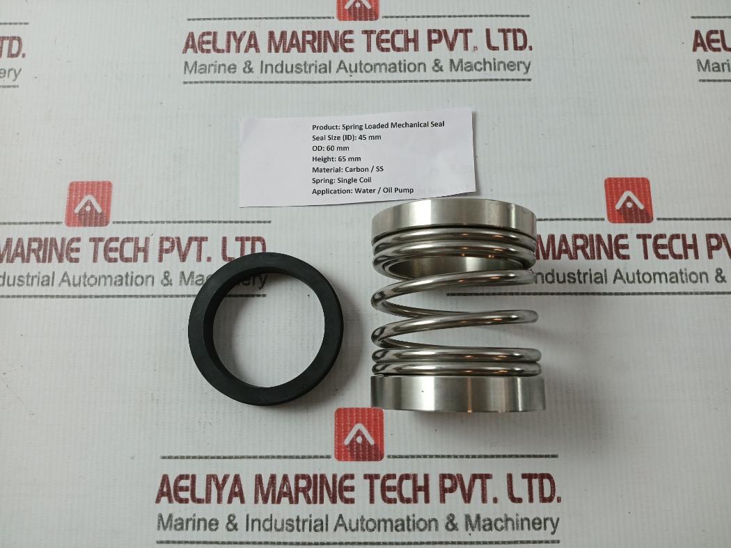 Spring Loaded Mechanical Seal 45 Mm For Water & Oil Pump – Aeliya ...