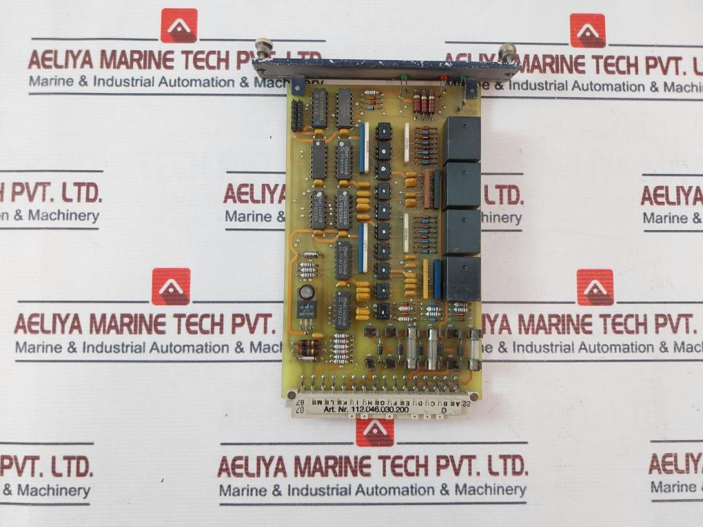 Sulzer Engine Control Position – Aeliya Marine Tech