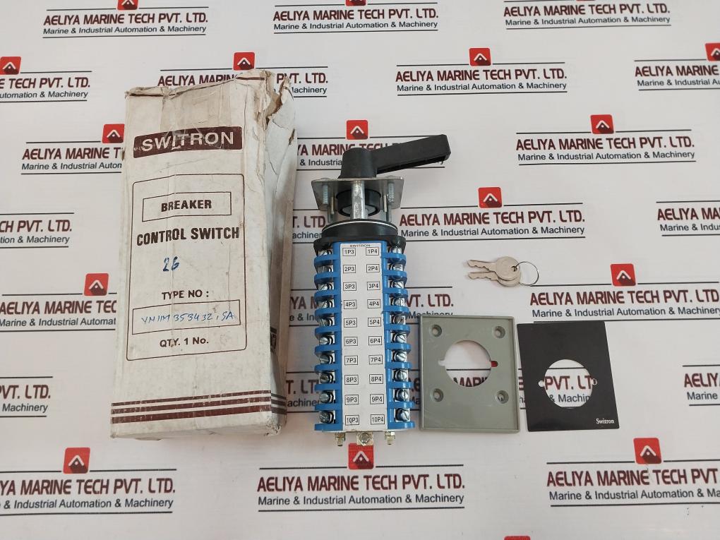Switron Ynim353432-sa Control Switch 32A/660V Ac/Dc – Aeliya Marine Tech