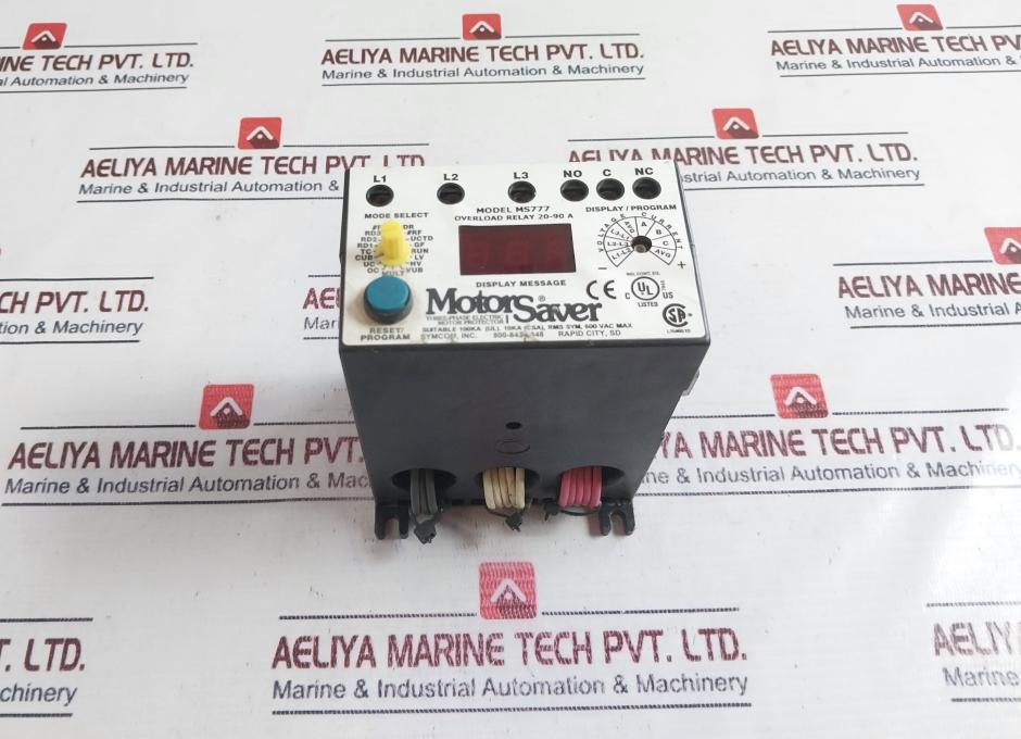 Symcom Ms777 Motor Saver Overload Relay 50/60 Hz – Aeliya Marine Tech