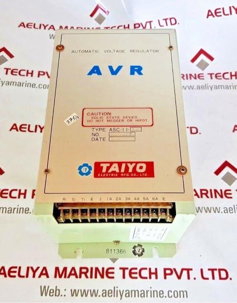 Taiyo Asc-11-4A Automatic Voltage Regulator 38548F – Aeliya Marine Tech