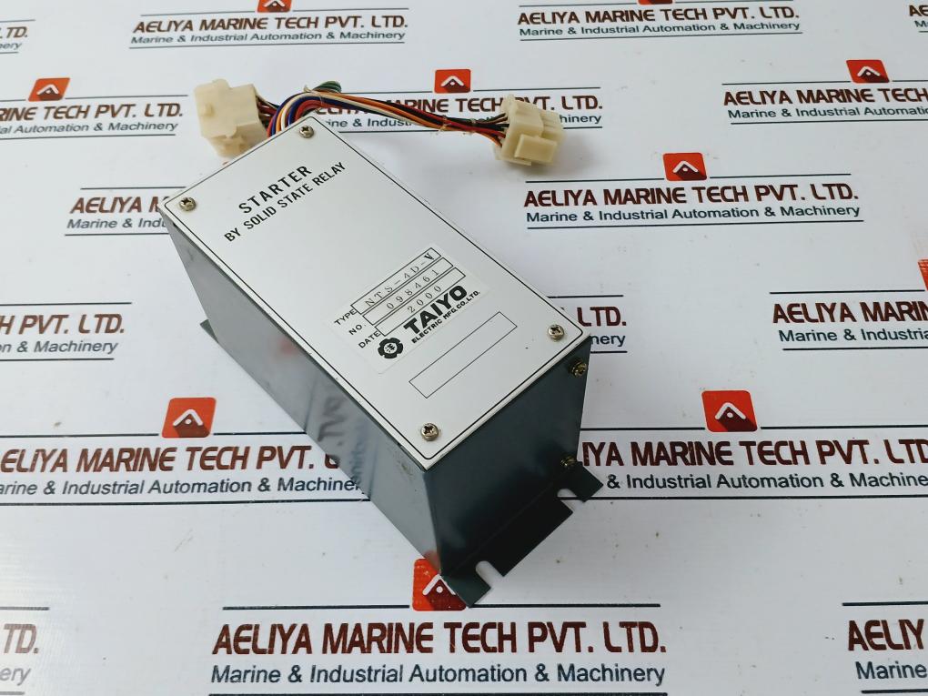 Taiyo Electric Nts-4D-v Starter By Solid State Relay – Aeliya Marine Tech
