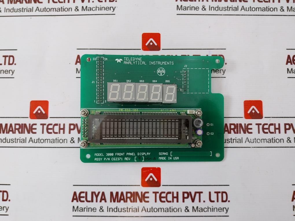 Teledyne C62371 Front Panel Display Pc Board Module Assy P/N: C62371 9 ...