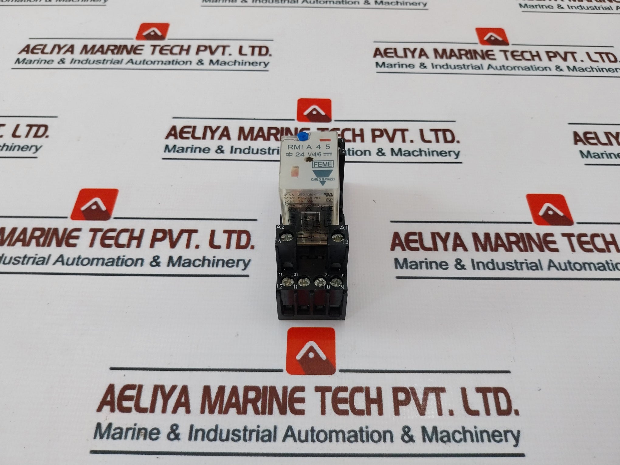 Telemecanique Rmi A 4 5 Relay With Rxz 7G Base – Aeliya Marine Tech
