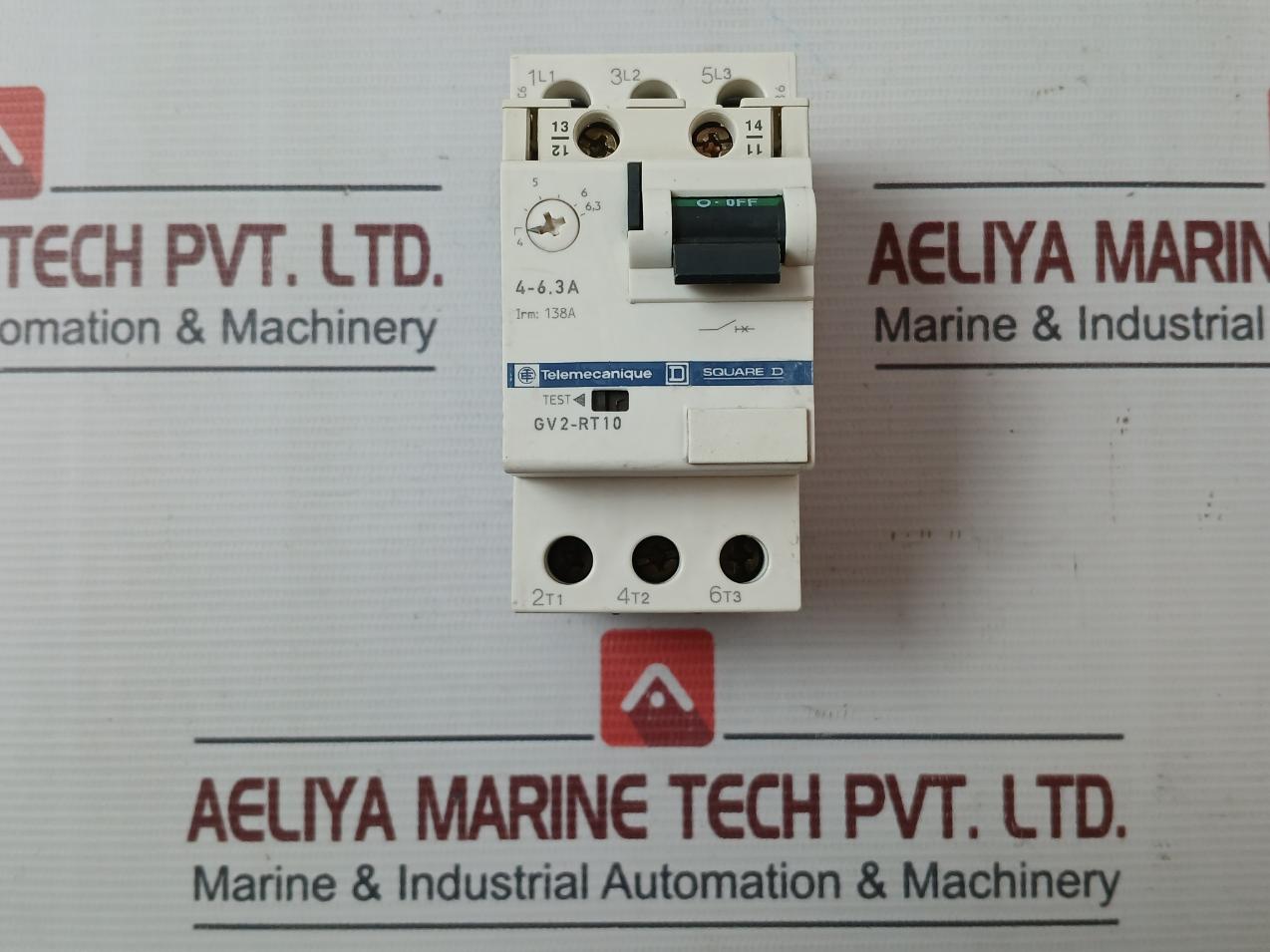 Telemecanique/Schneider Electric Gv2-rt10 Motor Circuit Breaker 690V 5 ...