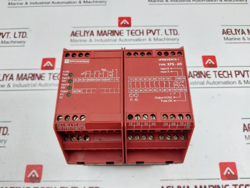 Telemecanique Xps-ar Safety Relay 24V Ac/Dc 50/60Hz Xpsar311144 ...