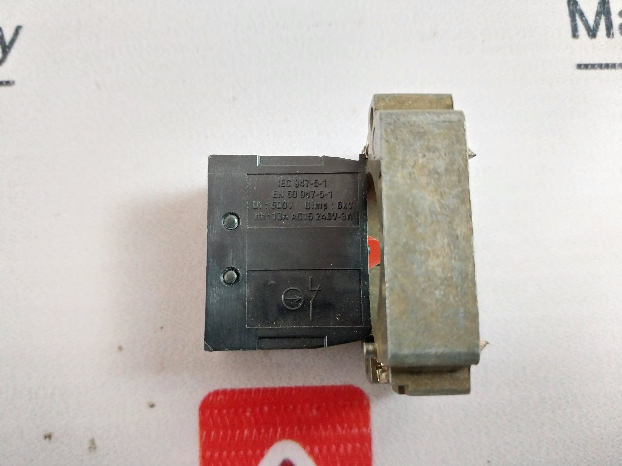 TELEMECANIQUE ZB2-BZ102 Push Button Contact Block Base A600-Q600 AC15 ...