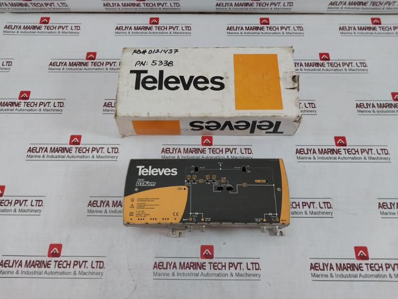 Televes 5338 High-power Broadband Amplifier Dtkom 11006114 196-264V 50 ...