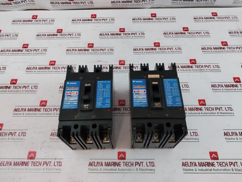 Terasaki Electric Tl-100f Tembreak 3 Pole Circuit Breaker Ac220v 120ka ...