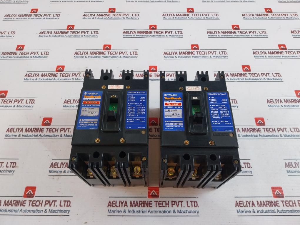 Terasaki Tl-100f Tembreak Circuit Breaker Ac690v 50-60hz 40a – Aeliya ...