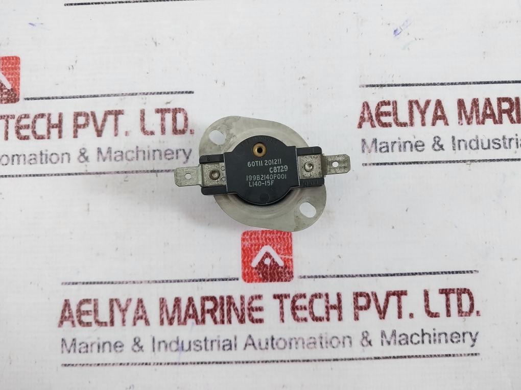 Therm-o-disc 60T11 Temperature Limit Switch L140-15F – Aeliya Marine Tech