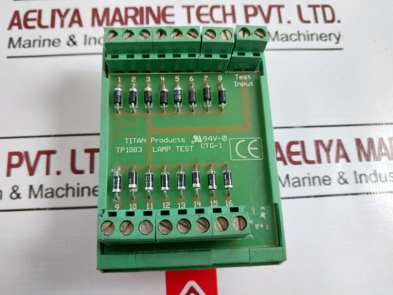 Titan Tp1083 Relay Module Lamp Test Ctg-1 94v-0 – Aeliya Marine Tech