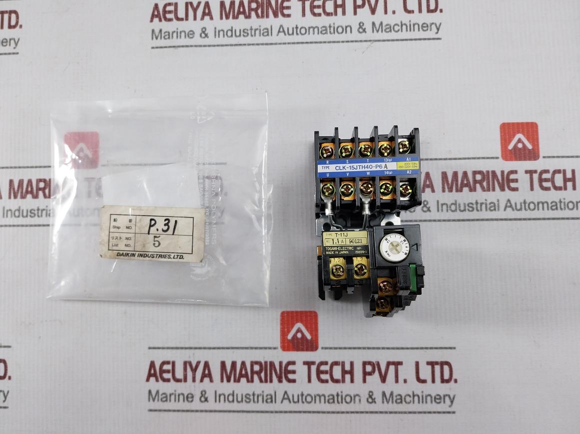 Togami-electric Clk-15Jth40-p6 A Magnetic Switch 200-220V 60Hz 1-1.4 A ...