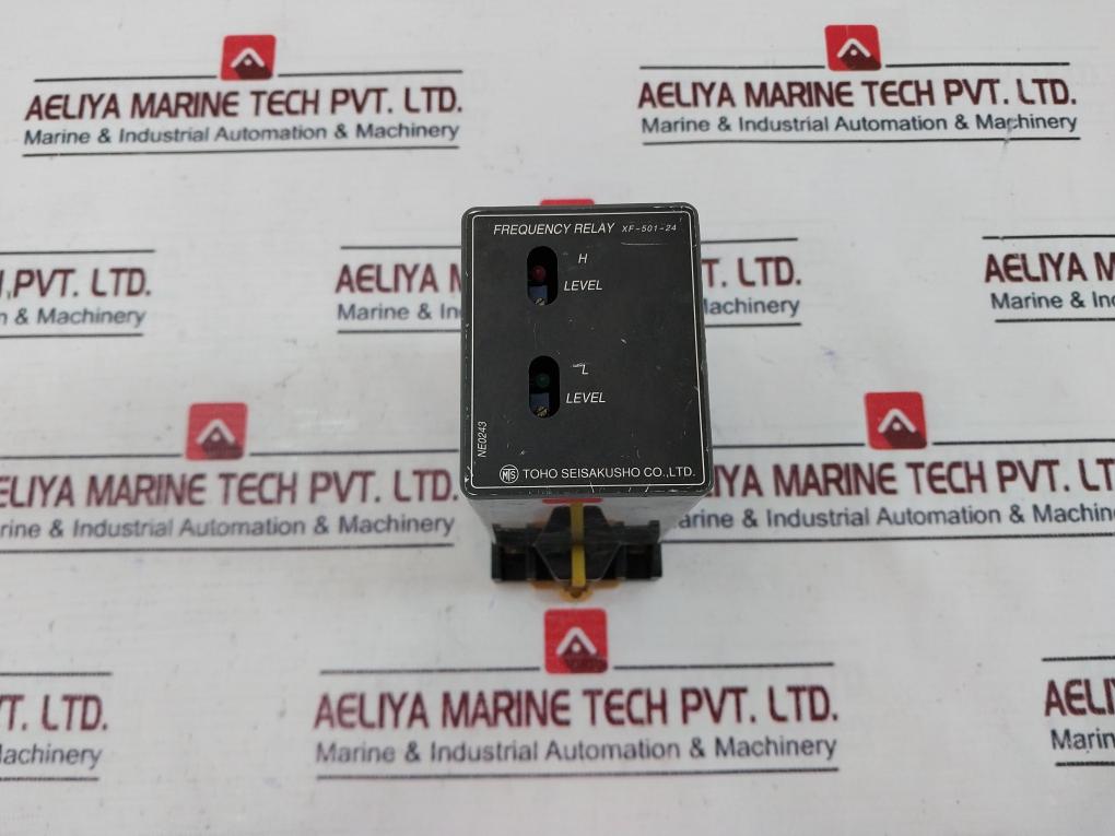 Toho Seisakusho Xf-501-24 Frequency Relay With Base 250V 7.5A – Aeliya ...